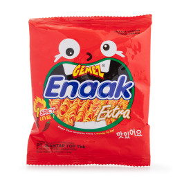 Gemez Enaak Extra Spicy Level1 Crunchy Noodles 30g